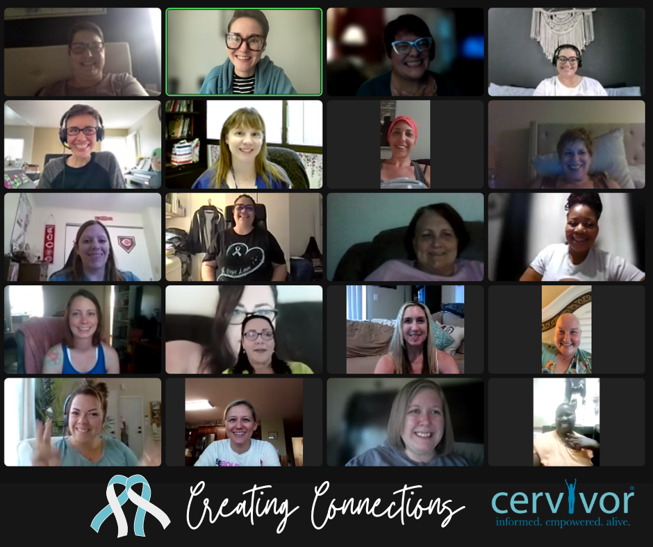 Creating Connections - July 2023 - Cervivor