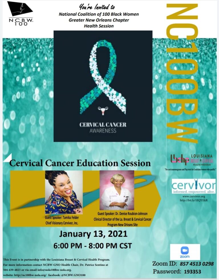 Cervical Cancer Education Session - Cervivor