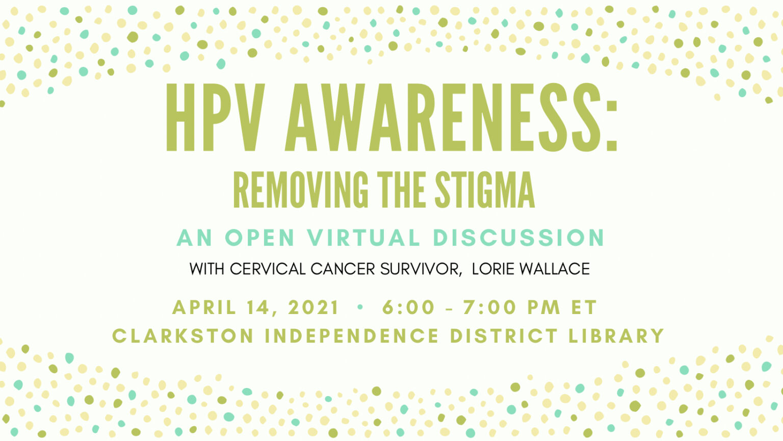 HPV Awareness: Removing the Stigma - Cervivor