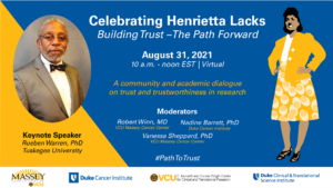 Celebrating Henrietta Lacks: Building Trust — The Path Forward - Cervivor