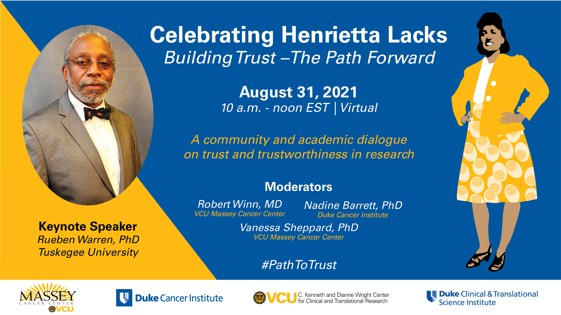 Celebrating Henrietta Lacks: Building Trust — The Path Forward - Cervivor
