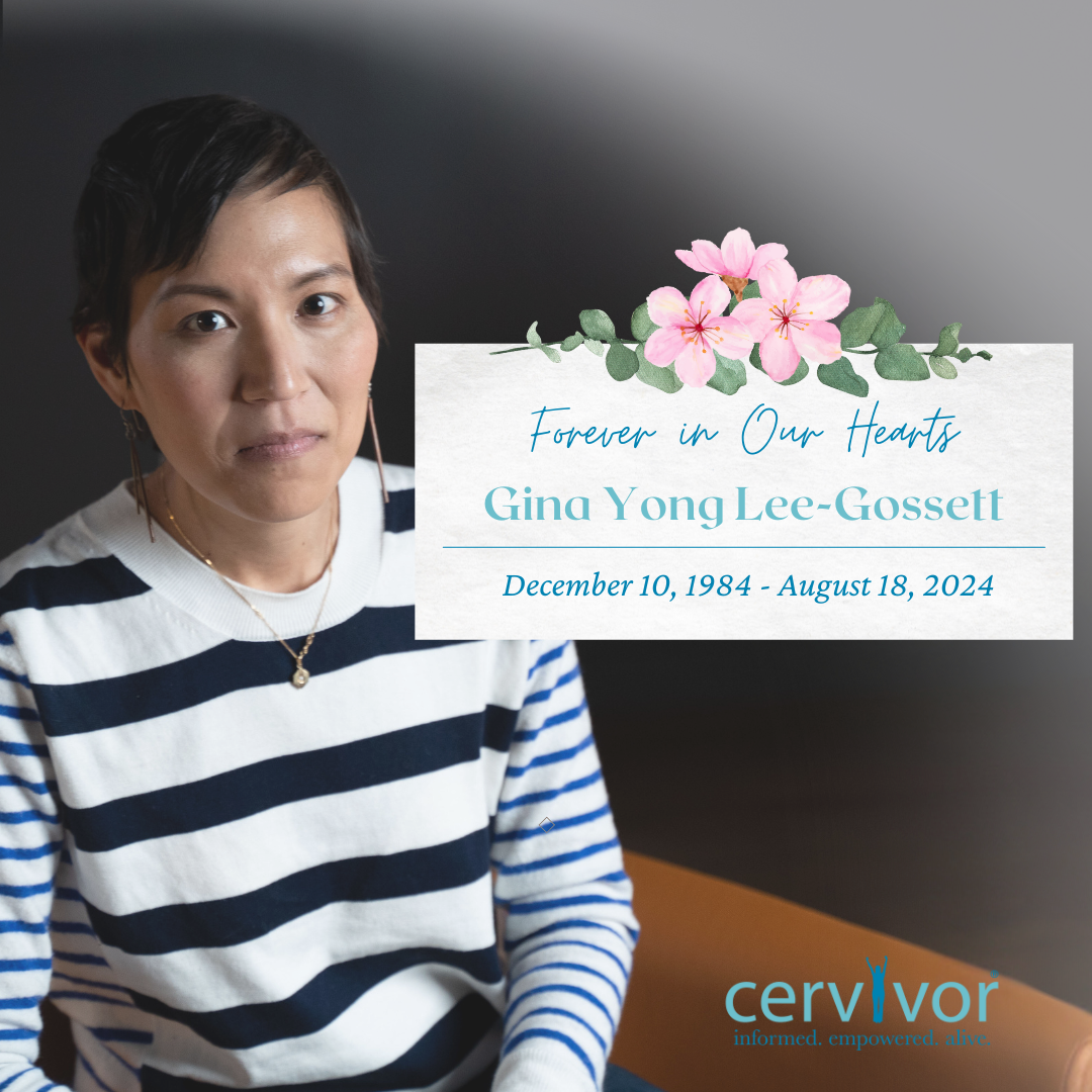 Remembering Gina Yong Lee Gossett - Cervivor